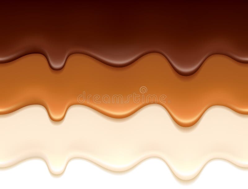 Borde De Caramelo De Chocolate