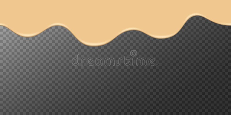 Melted chocolate seamless stock vector. Illustration of line - 265038135