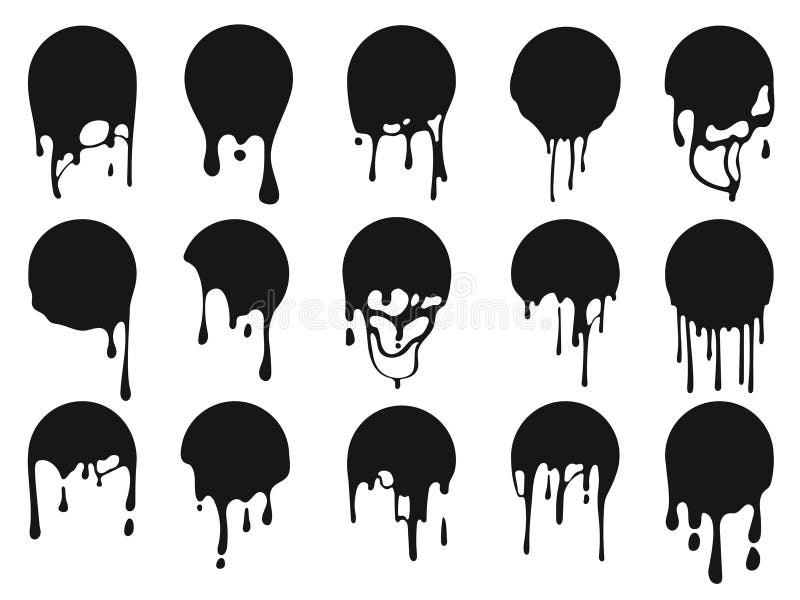 Circle Paint Drip Stock Illustrations – 11,747 Circle Paint Drip Stock ...