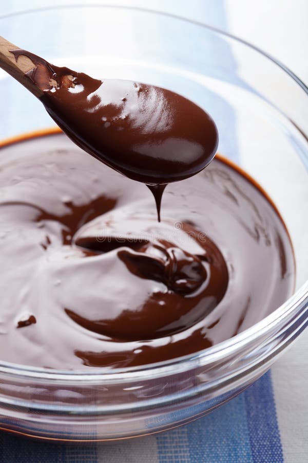 Melted Chocolate for Cooking Stock Photo - Image of tasty, melted: 30316378