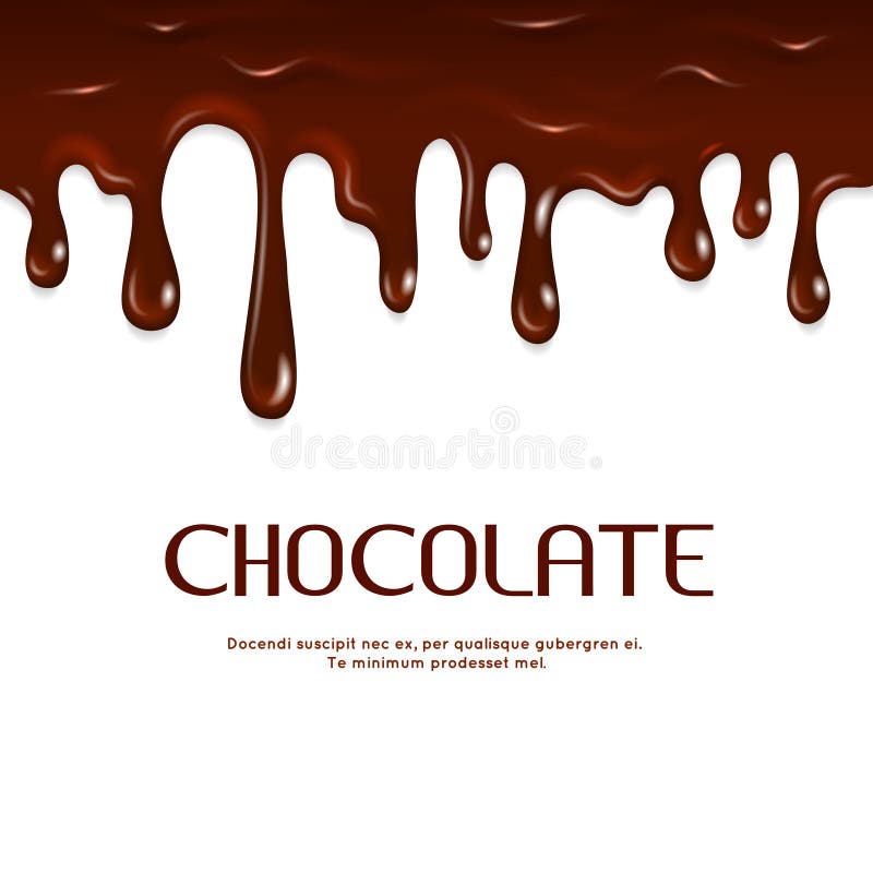 Dripping Chocolate. Drips Chocolate, Isolated White Transparent ... Dripping Chocolate. Drips Chocolate, Isolated White Transparent ...