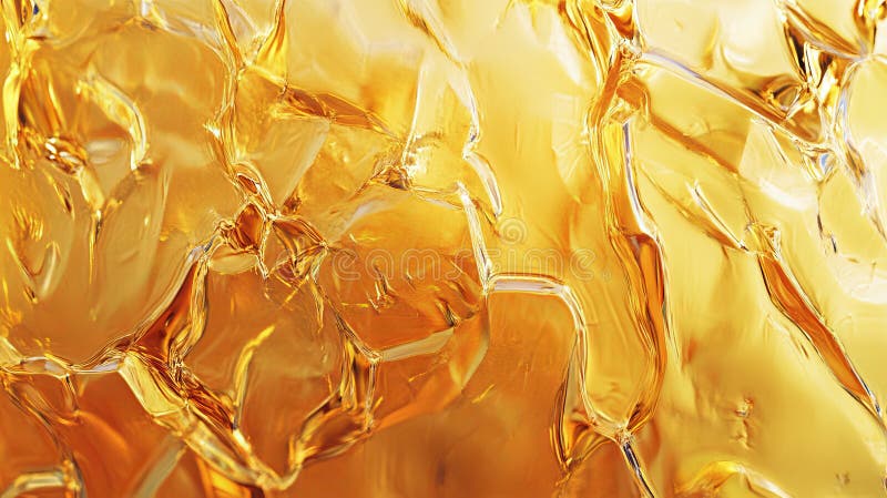 Melted Glass Texture with Light Distortions and Glossy Surface. Stock ...