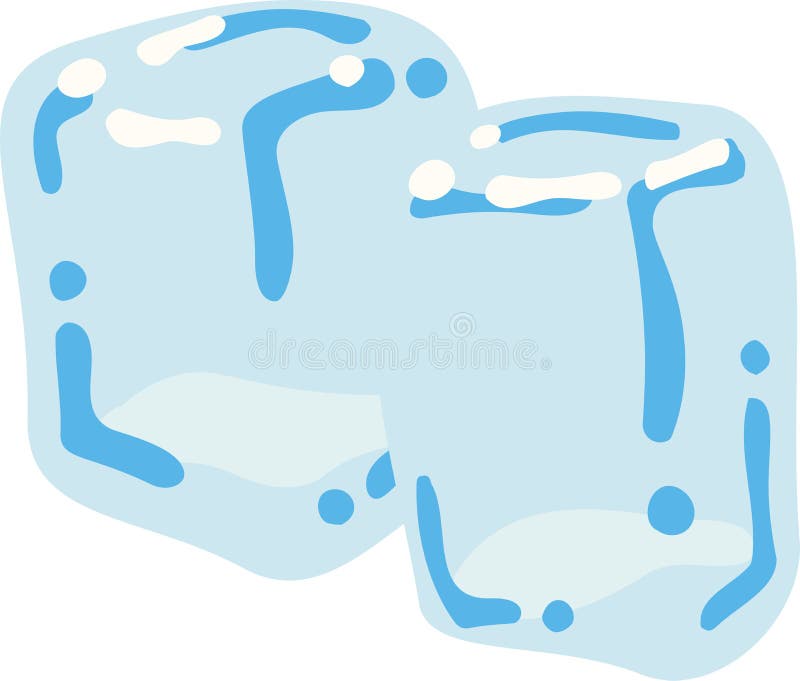 Melted Ice illustration stock vector. Illustration of liquid - 198210066