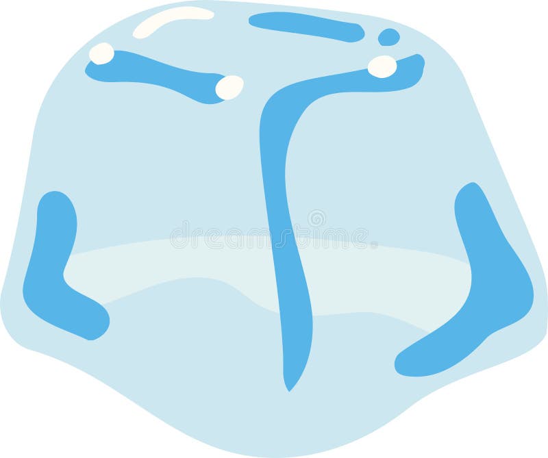 Melted Ice illustration stock illustration. Illustration of liquid ...
