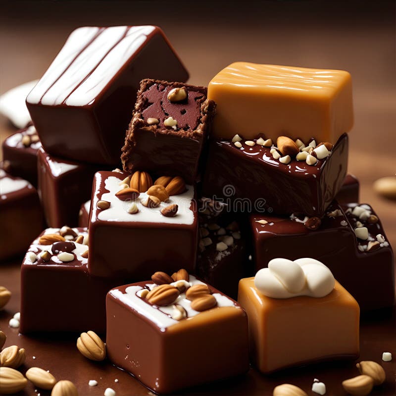 Melted Liquid Milk Chocolate and Carame Stock Illustration ... Melted Liquid Milk Chocolate and Carame Stock Illustration ...