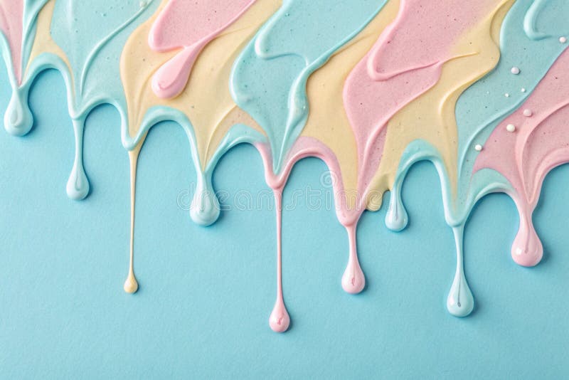 Melted Pastel Wax Dripping Stock Illustrations – 16 Melted Pastel Wax ...