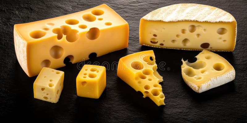 Melted & Shredded Cheddar Cheese Stock Image - Image of sliced, melted ...