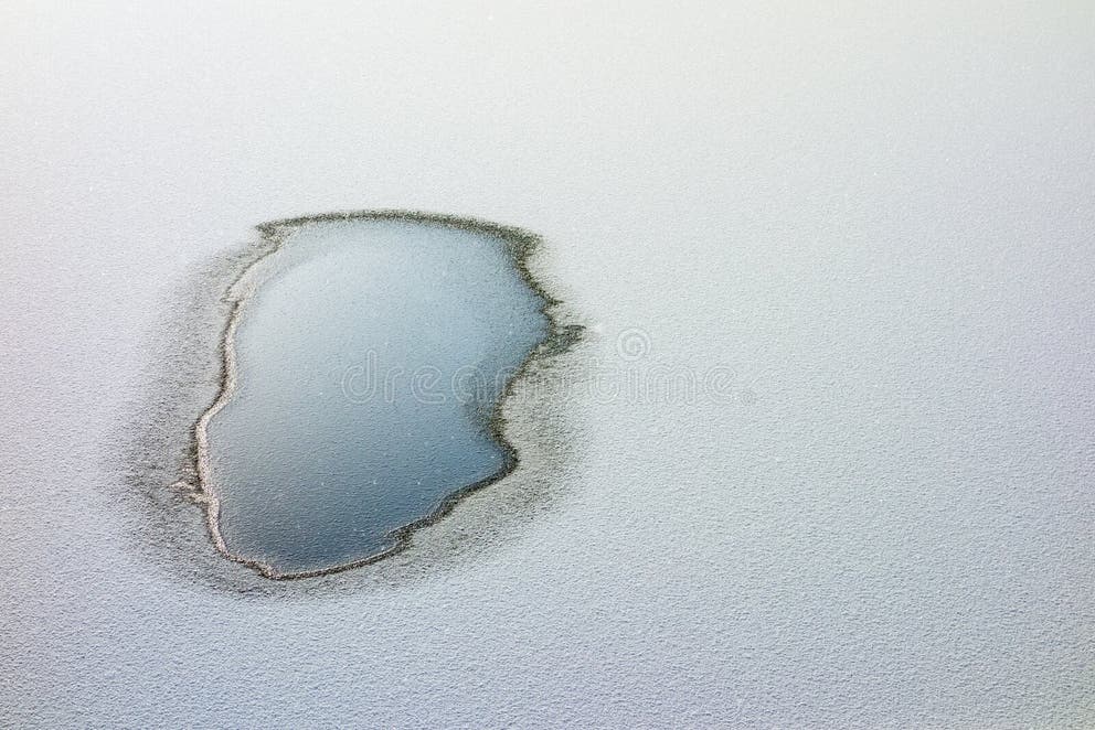 Melted water puddle stock image. Image of beauty, scenic - 36557795