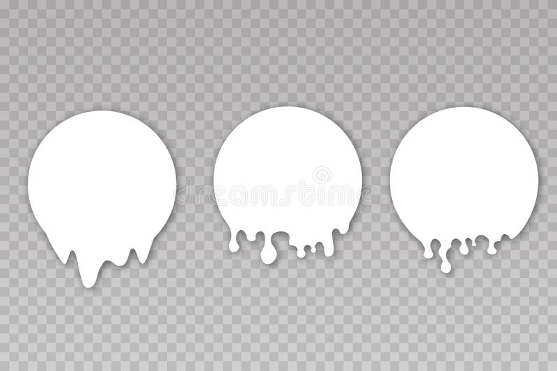 Melted sticker. vector stock vector. Illustration of label - 202477239