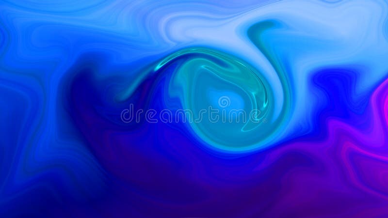 Melting Abstract Flowing Blue Liquid Texture Effect Background Stock ...