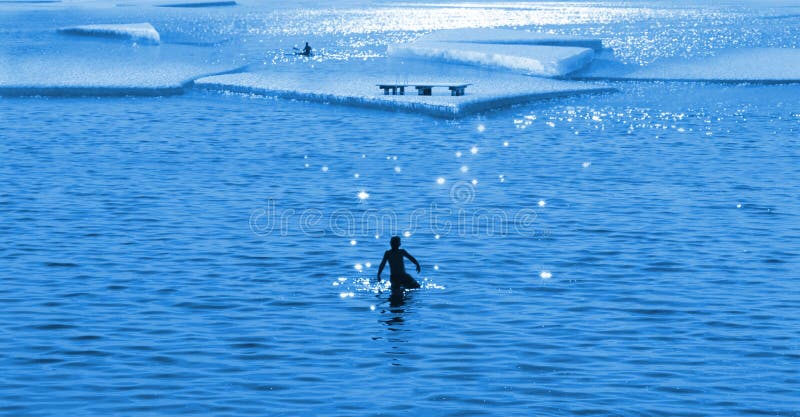 Melting bathing season stock photo. Image of scene, sheets - 29668848