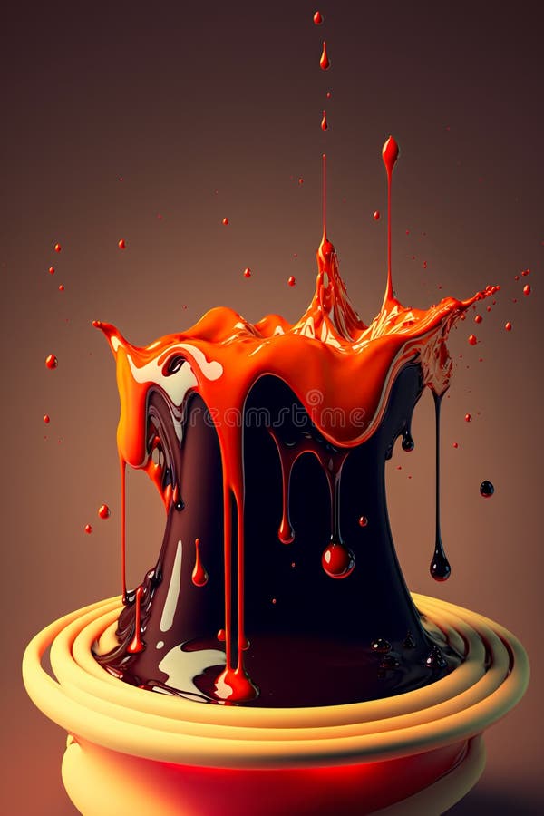 Melting Chocolate Dripping Whisk Stock Illustrations – 530 Melting ...