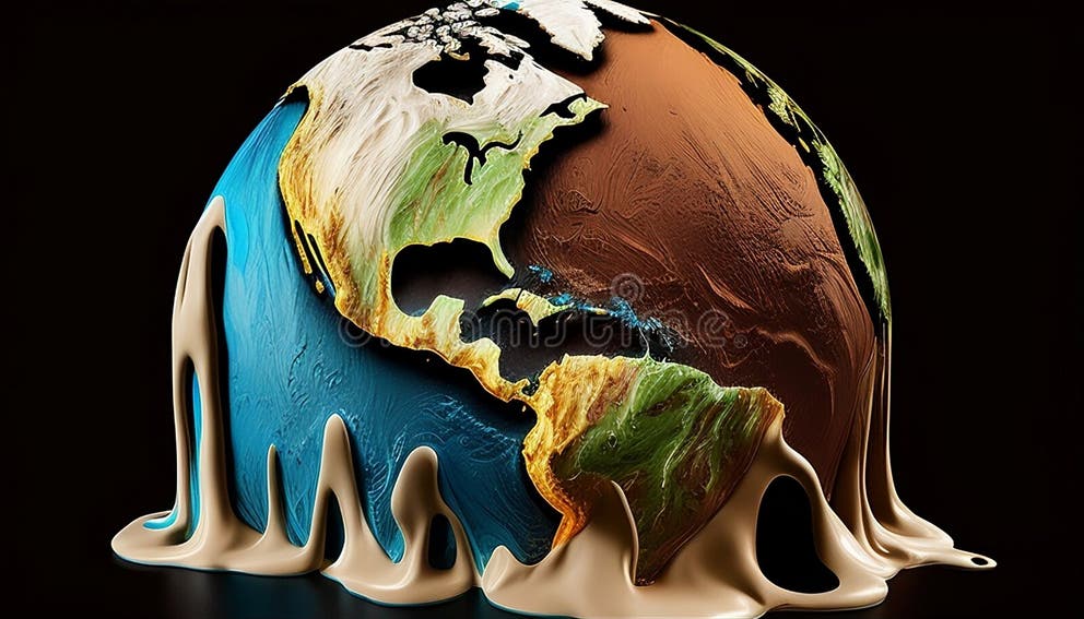 Melting Earth: a Visual Depiction of Climate Change and Global Warming ...