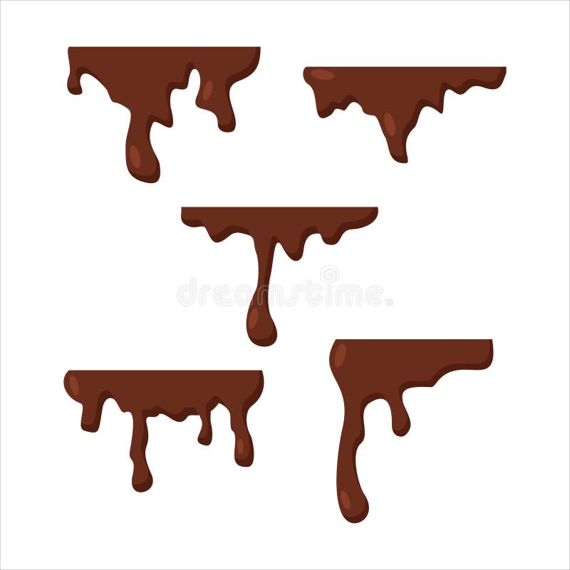 Melting Element Vector Design Collection Stock Vector - Illustration of ...