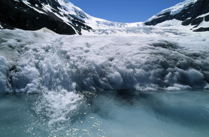 Melting Glacier stock photo. Image of melt, mountainous - 2126154