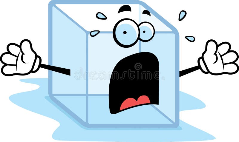 Melting Ice stock vector. Illustration of global, afraid - 15010253