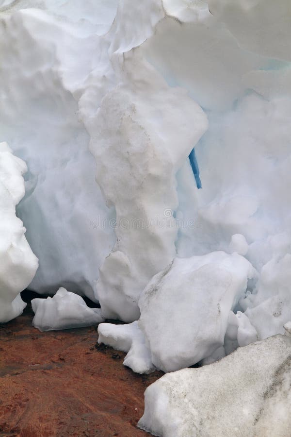 Melting Ice - Big Glacier in Iceland Stock Photo - Image of river ...