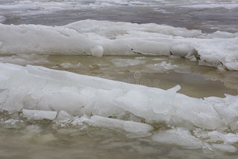 Melting Ice on Water Currents Cold Water Stock Photo - Image of iceberg ...