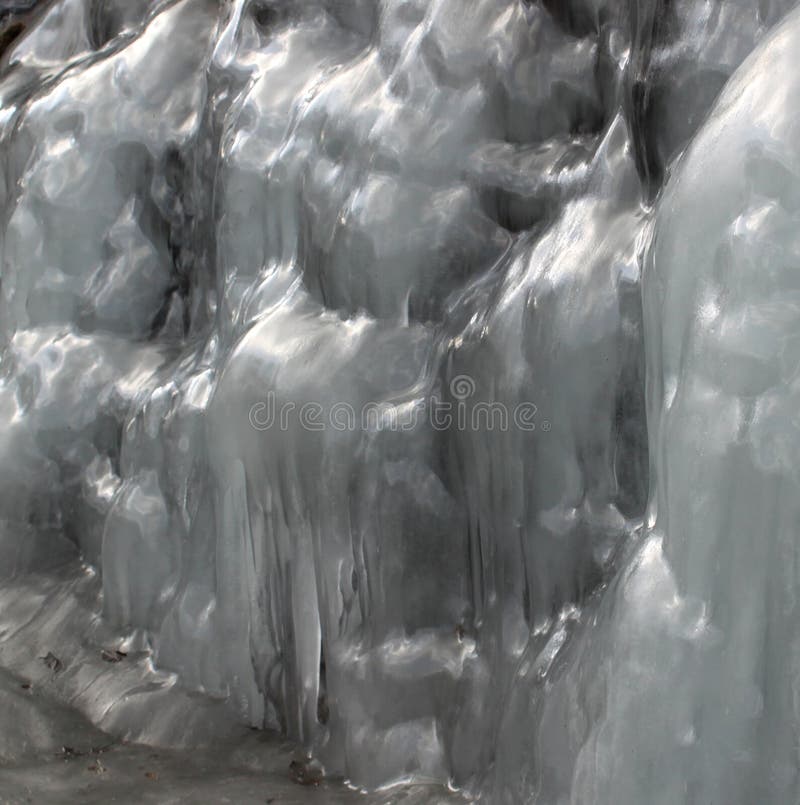Ice Melting Off a Rock at the Diamond Beach by the Ocean Stock Image ...