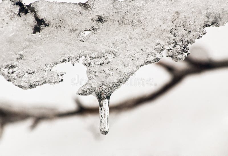 Melting ice stock image. Image of season, winter, melting - 37517313
