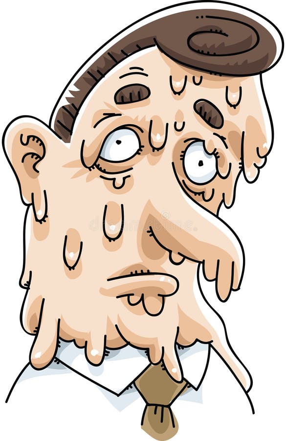 Melting Man stock illustration. Illustration of injury - 41748456