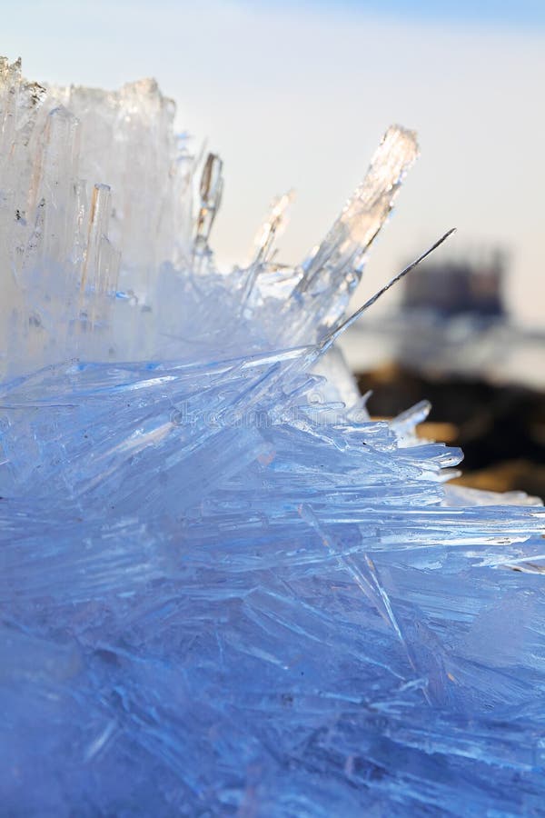 Melting Spring Ice, Taimyr, Russia Stock Photo - Image of pole ...