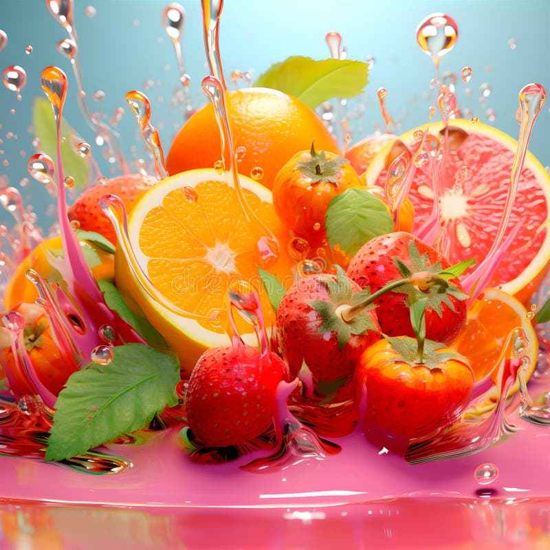 Melting Fruits Stock Illustrations – 364 Melting Fruits Stock ...
