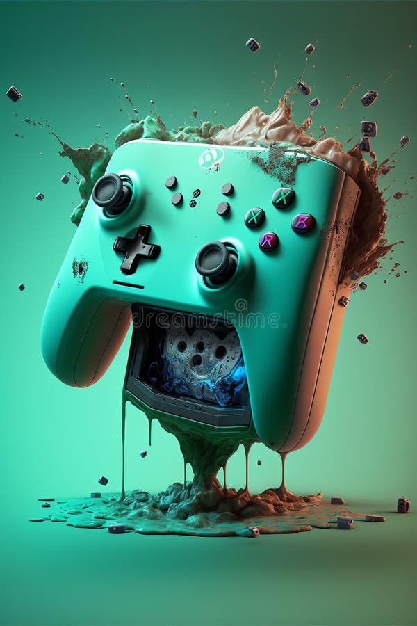 Video Game Controller Ai Stock Illustrations – 1,640 Video Game ...