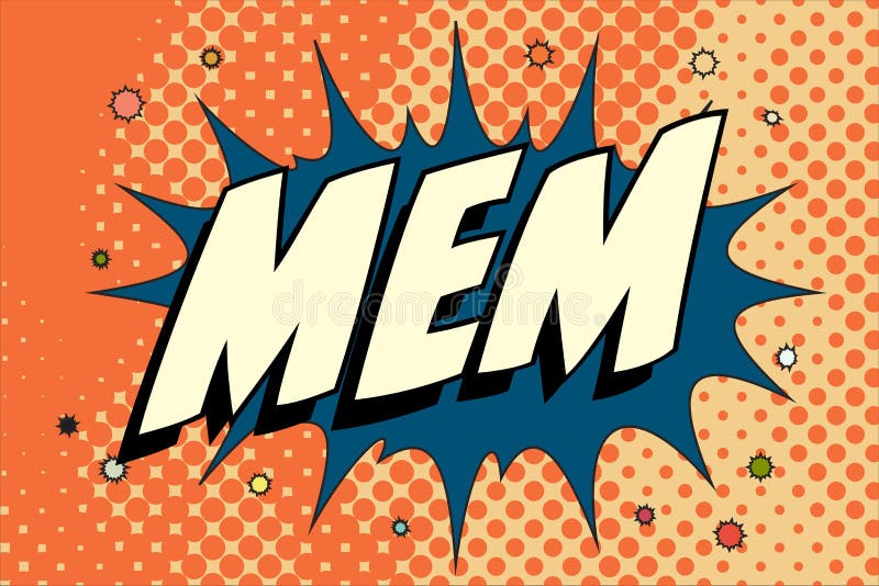 Mem Stock Illustrations – 418 Mem Stock Illustrations, Vectors ...
