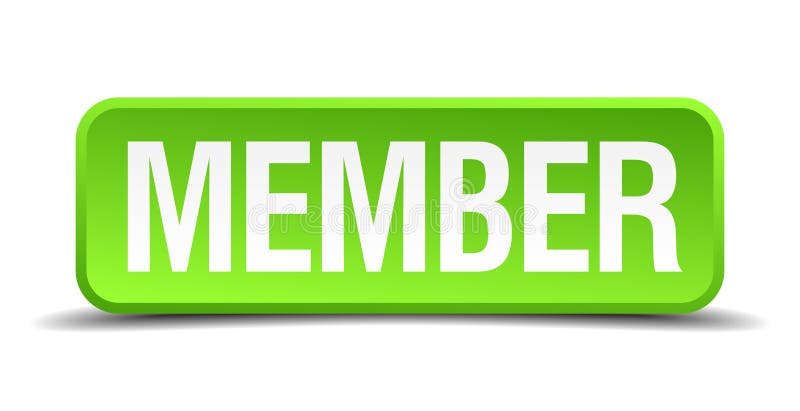 Member button stock vector. Illustration of design, membership - 121047861