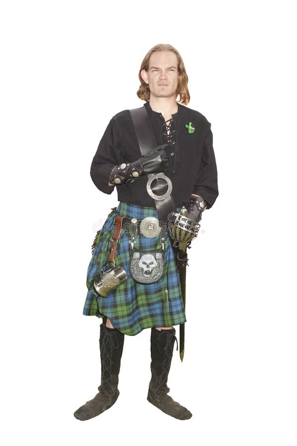 Member of the Campbell Clan Stock Image - Image of clan, highland: 10038865