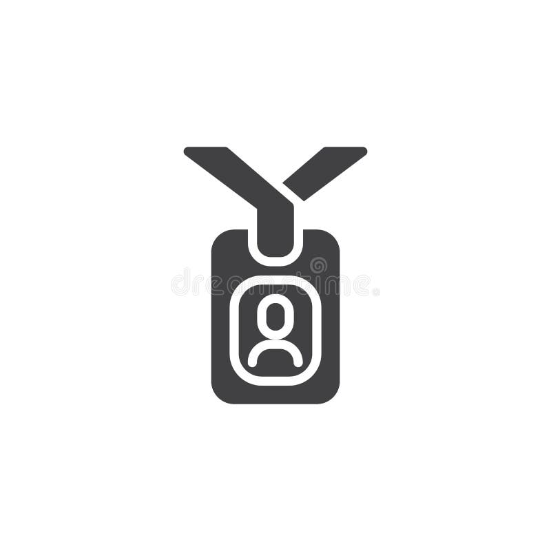 Member id card vector icon stock vector. Illustration of flat - 137929410