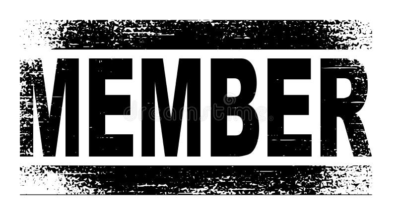 Member stock vector. Illustration of rubber, impression - 96970099