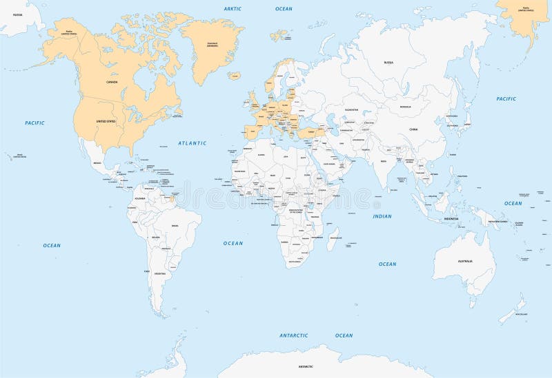 Nato members stock illustration. Illustration of members - 36673144