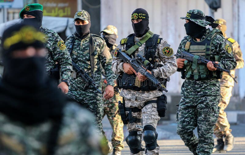 Members of Al-Quds Brigade, the Military Wing of the Islamic Jihad ... Members of Al-Quds Brigade, the Military Wing of the Islamic Jihad ...