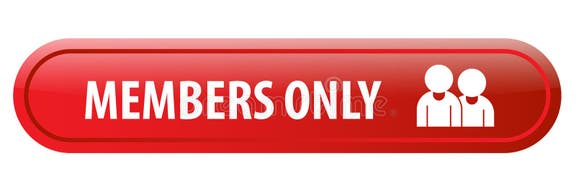 Members only web button stock illustration. Illustration of campaign ...