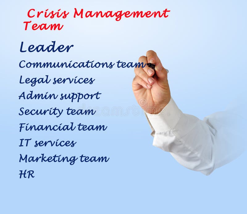 Crisis Management Team stock image. Image of management - 310332723