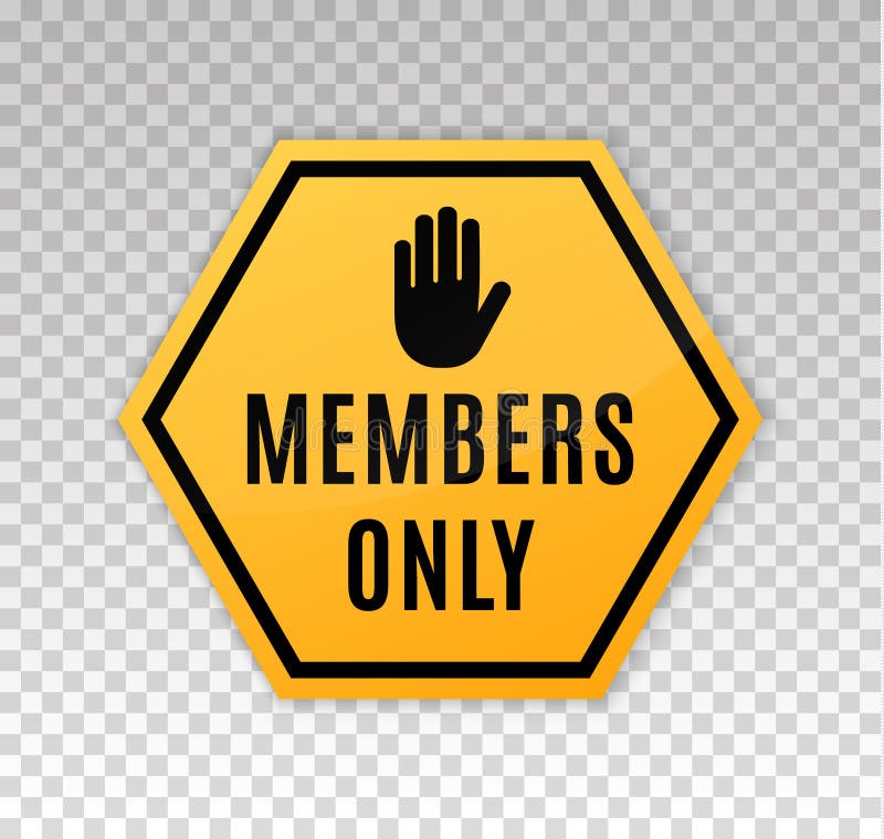 Access Denied Sign. Yellow Banner with Message Access Denied Isolated ...