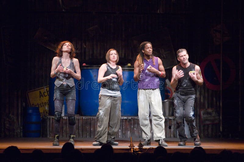 Members of the STOMP Perform on Stage Editorial Photography - Image of ...