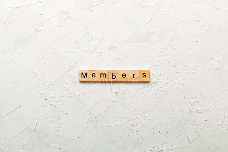 1,377 Members Word Stock Photos - Free & Royalty-Free Stock Photos from ...