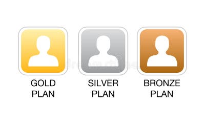 Membership plan web icons stock vector. Illustration of levels - 9227645