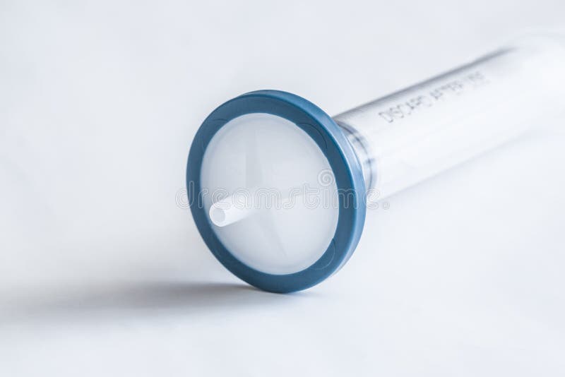 Membrane syringe filter stock photo. Image of macro, laboratry - 30434374