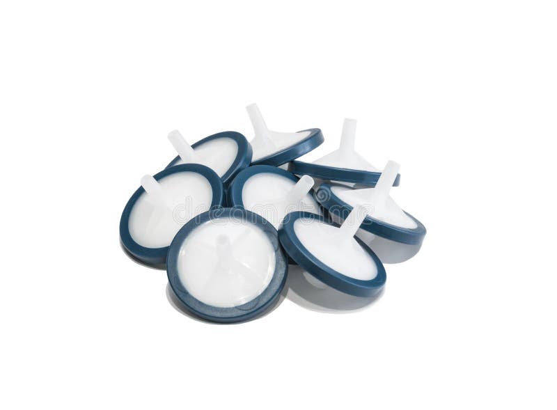 Membrane syringe filters stock photo. Image of accessory - 30434128