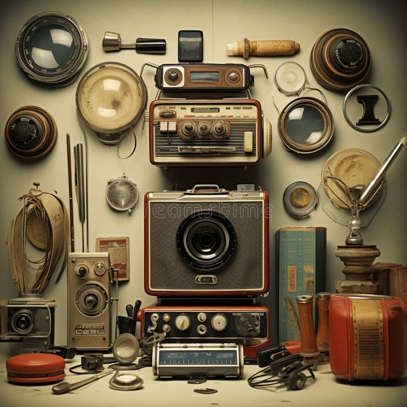 Mementos of Progress: Leaving Footprints of Vintage Tech and Antiques ...