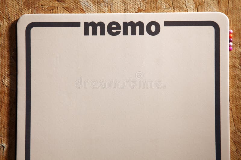 Memo stock photo. Image of stationery, document, office - 13324038