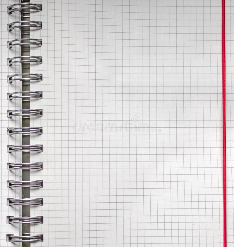 Old Memo Book To Reveal Yellowing, Blank, Lined. Stock Image - Image of ...