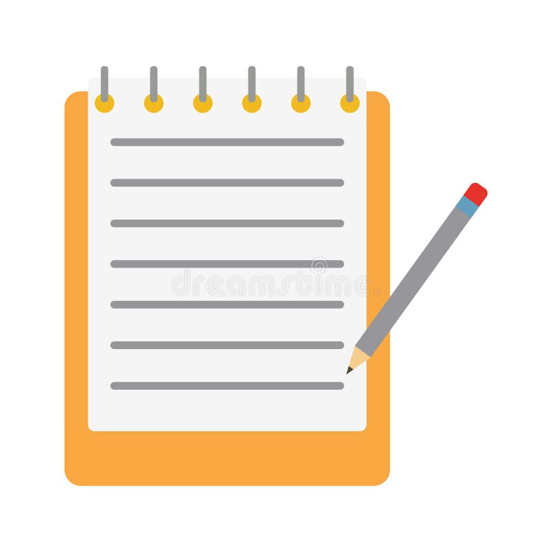 Memo Book Color Vector Icon Which Can Easily Modify or Edit Stock ...