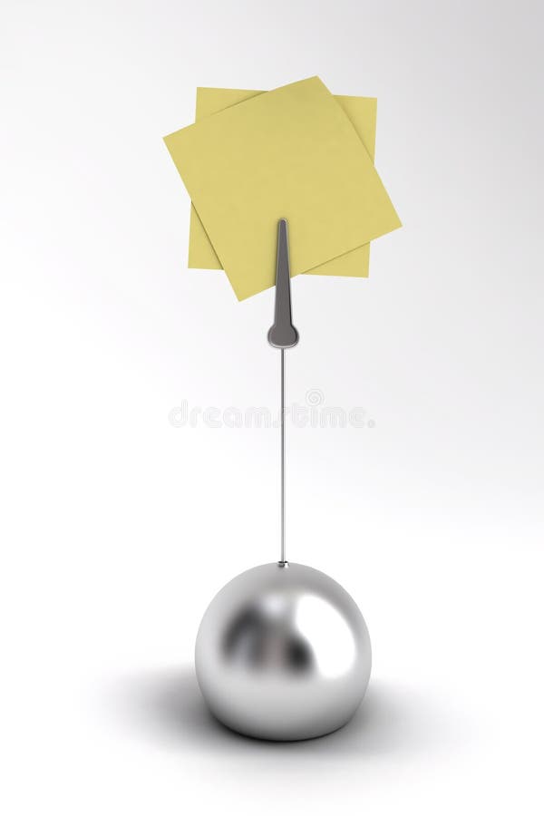 Memo holder stock image. Image of high, memo, business - 1168433