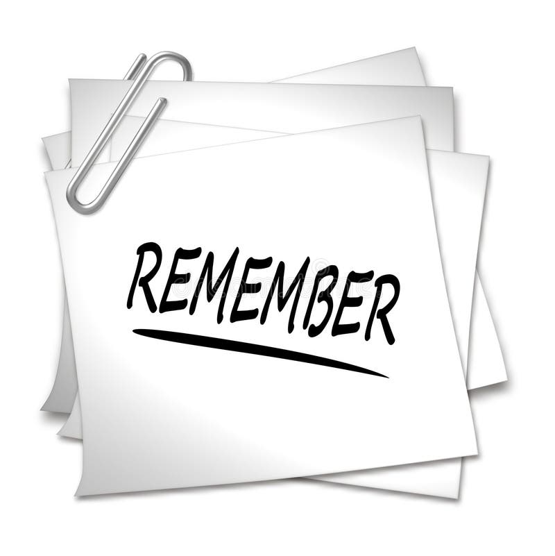 Remember Stock Illustrations – 56,213 Remember Stock Illustrations ...