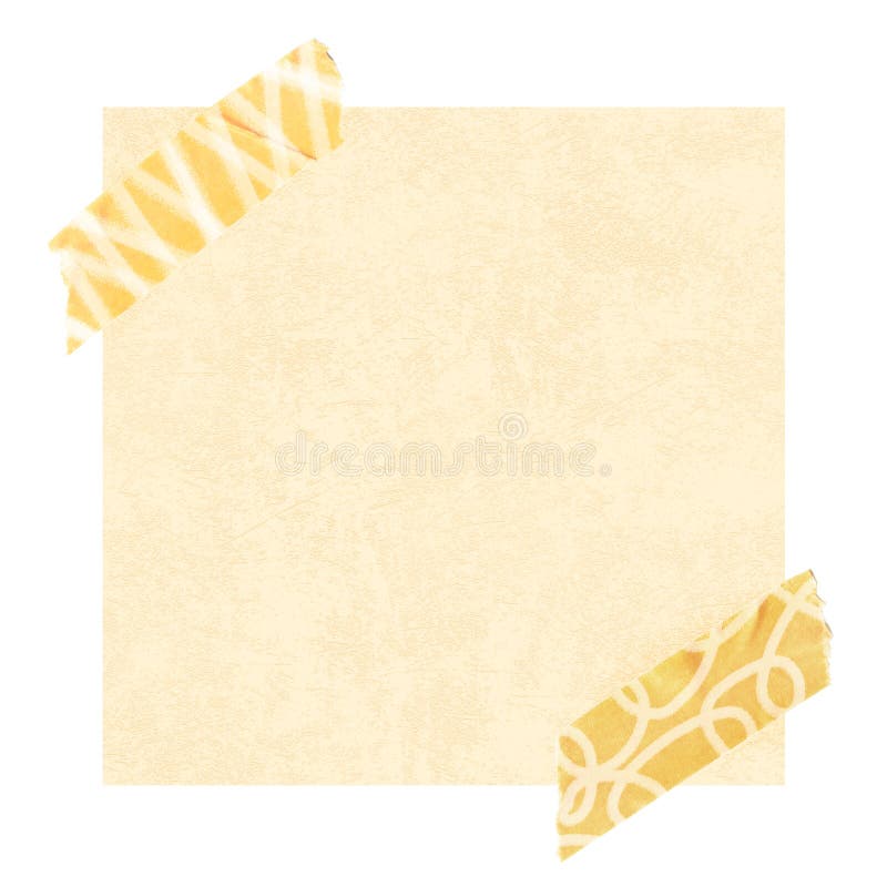 Memo Sticky Note Cute Fun Back To School Isolated Pastel Color Stock ...